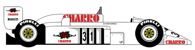 1986 Other AGS JH21C Motori Moderni Formula blueprints free - Outlines